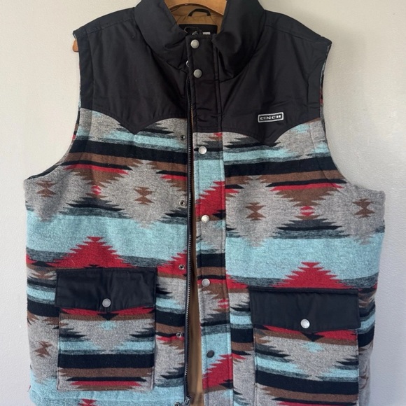 Cinch | Jackets & Coats | Cinch Logo Patch Vest | Poshmark